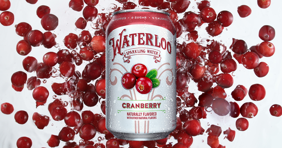 Waterloo Introduces “Best of Fall” Cranberry - Waterloo Sparkling Water