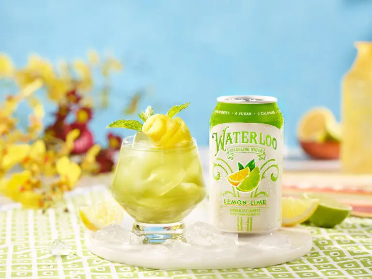 Lemon-Lime Matcha Fizz - Waterloo Sparkling Water