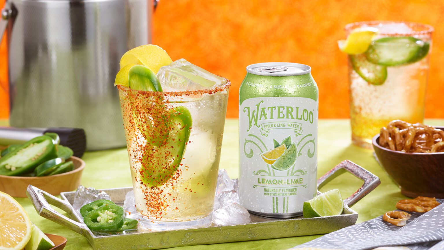 Lemon-Lime - Waterloo Sparkling Water