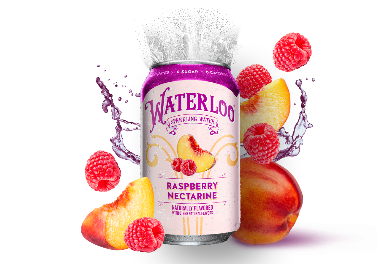Raspberry Nectarine - Waterloo Sparkling Water