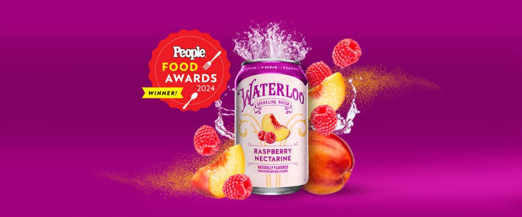 Waterloo Raspberry Nectarine Named Best Sparkling Water by PEOPLE Food ...