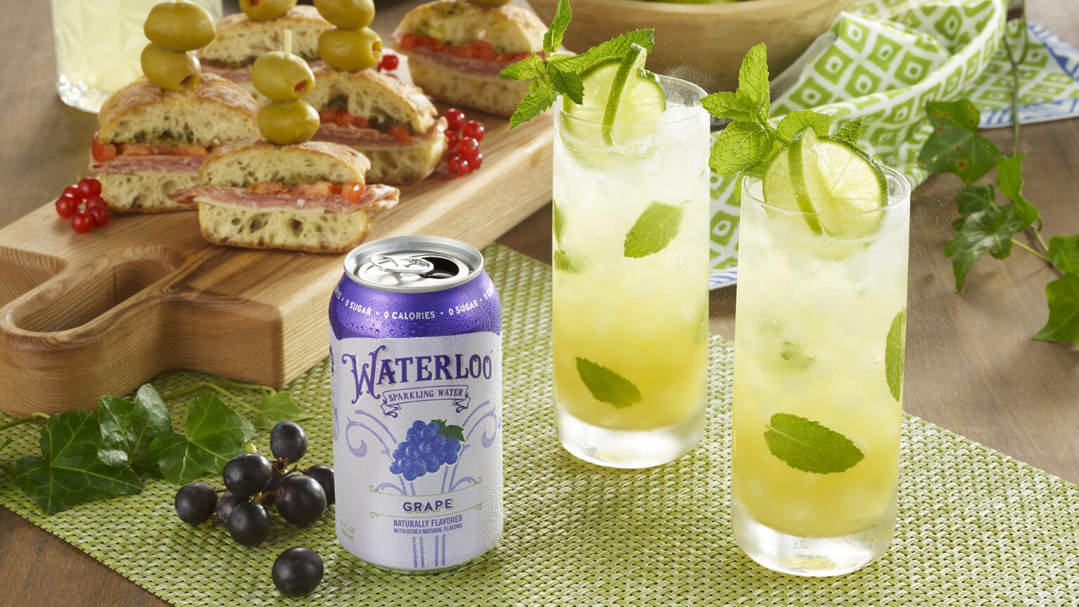 For Grape's Sake - Waterloo Sparkling Water